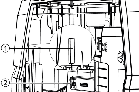 antenna plug in connect module