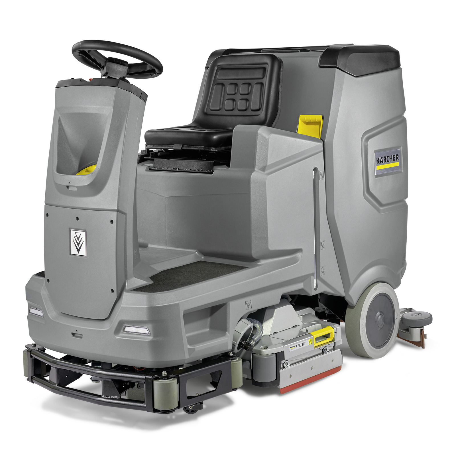 Kärcher B 110 R Bp + R75 + AGM - Ride-On Floor Scrubber - Kärcher