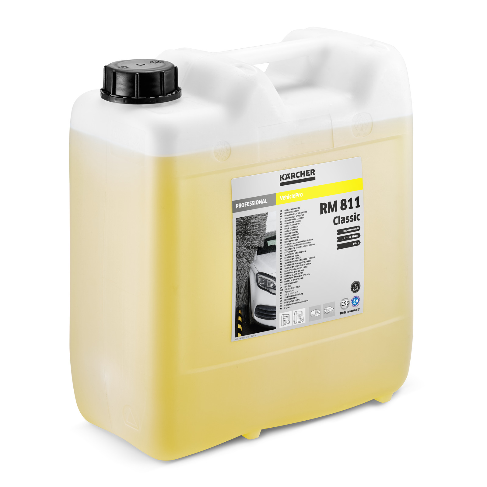 VehiclePro Brush Shampoo RM 811 Classic, 10l10 l | Kärcher International