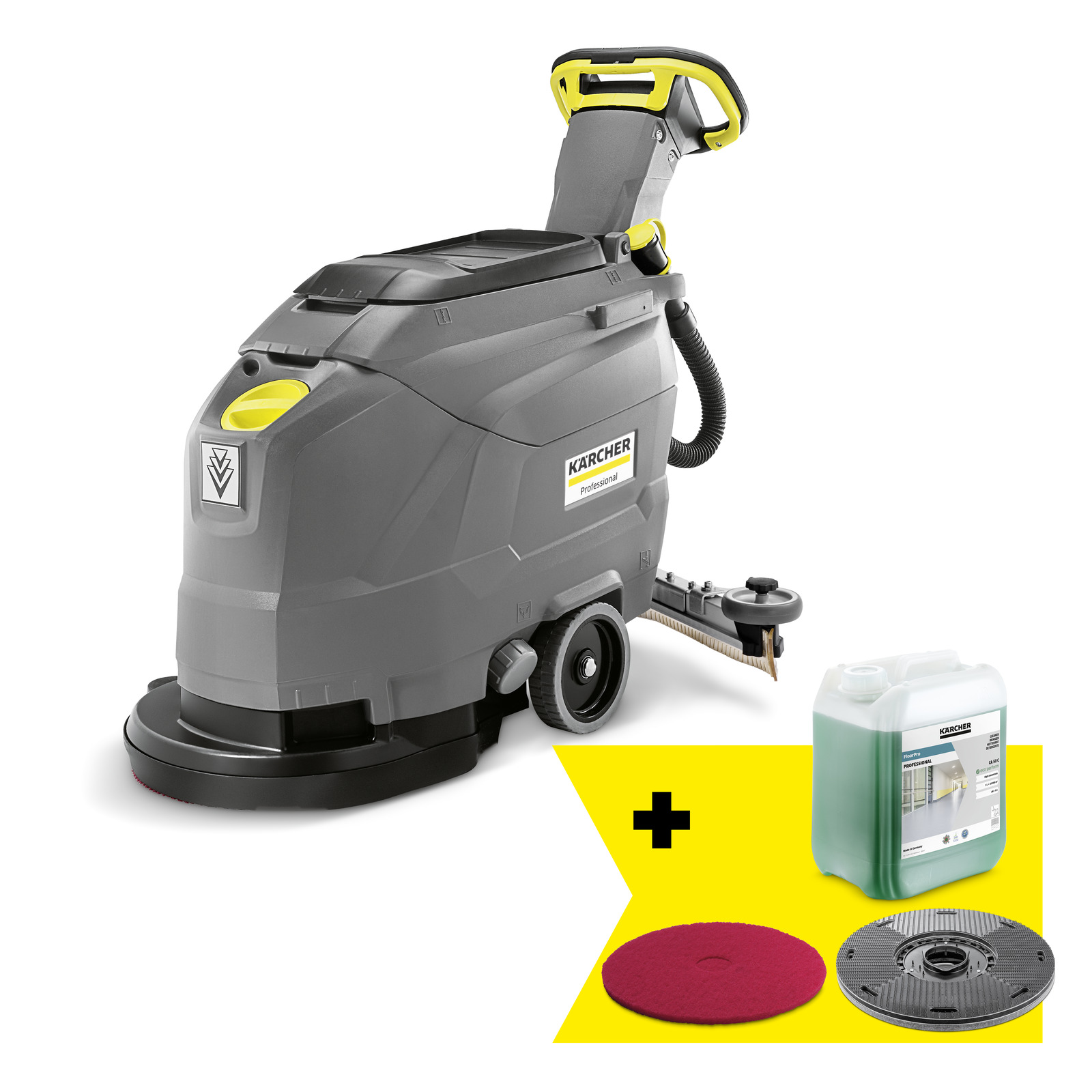 BD 43/25 C Bp Pack+Pad Drive+pad 5pcs+CA50 10L *AU | Kärcher Australia