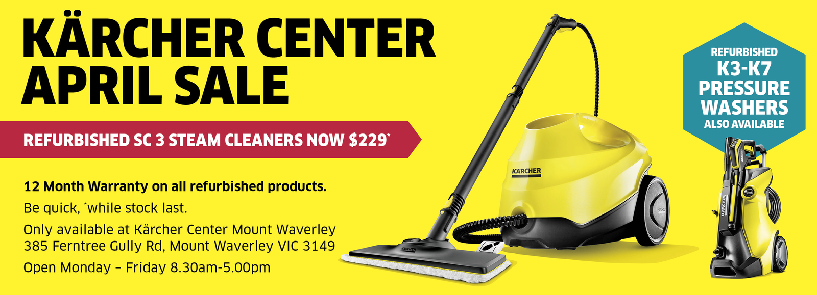 Karcher Center Mount Waverley - Melbourne | Karcher Australia | Karcher ...