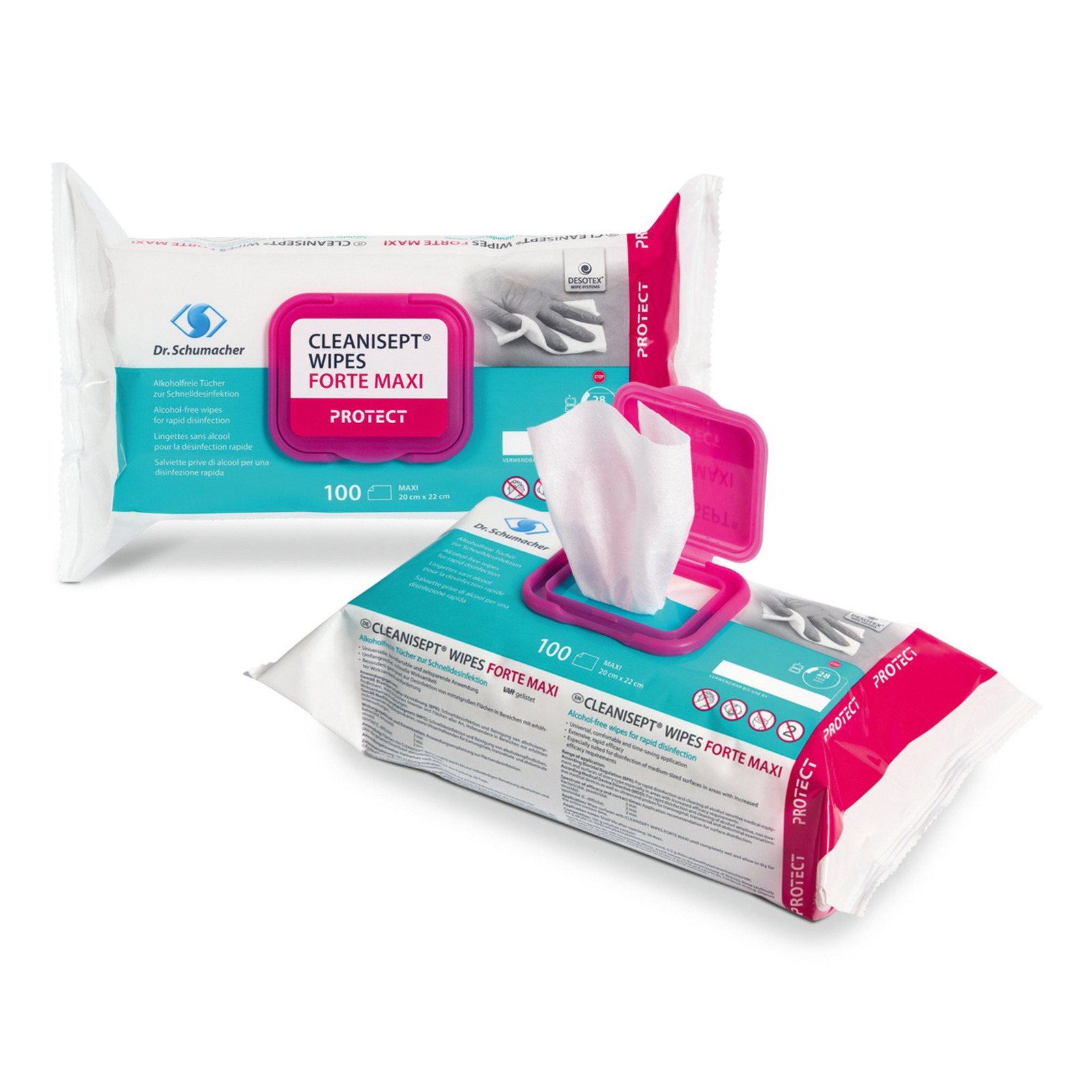 Cleanisept Wipes Forte Maxi100 Stück | Kärcher